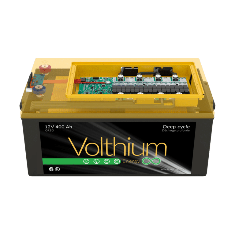 12V 400Ah self-heating battery - Volthium