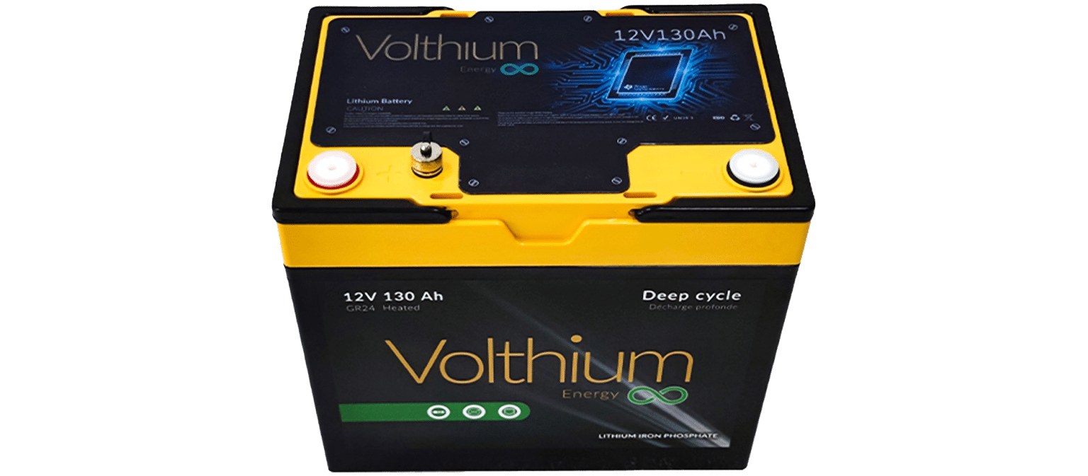 Batterie 12V 130Ah autochauffante - Volthium