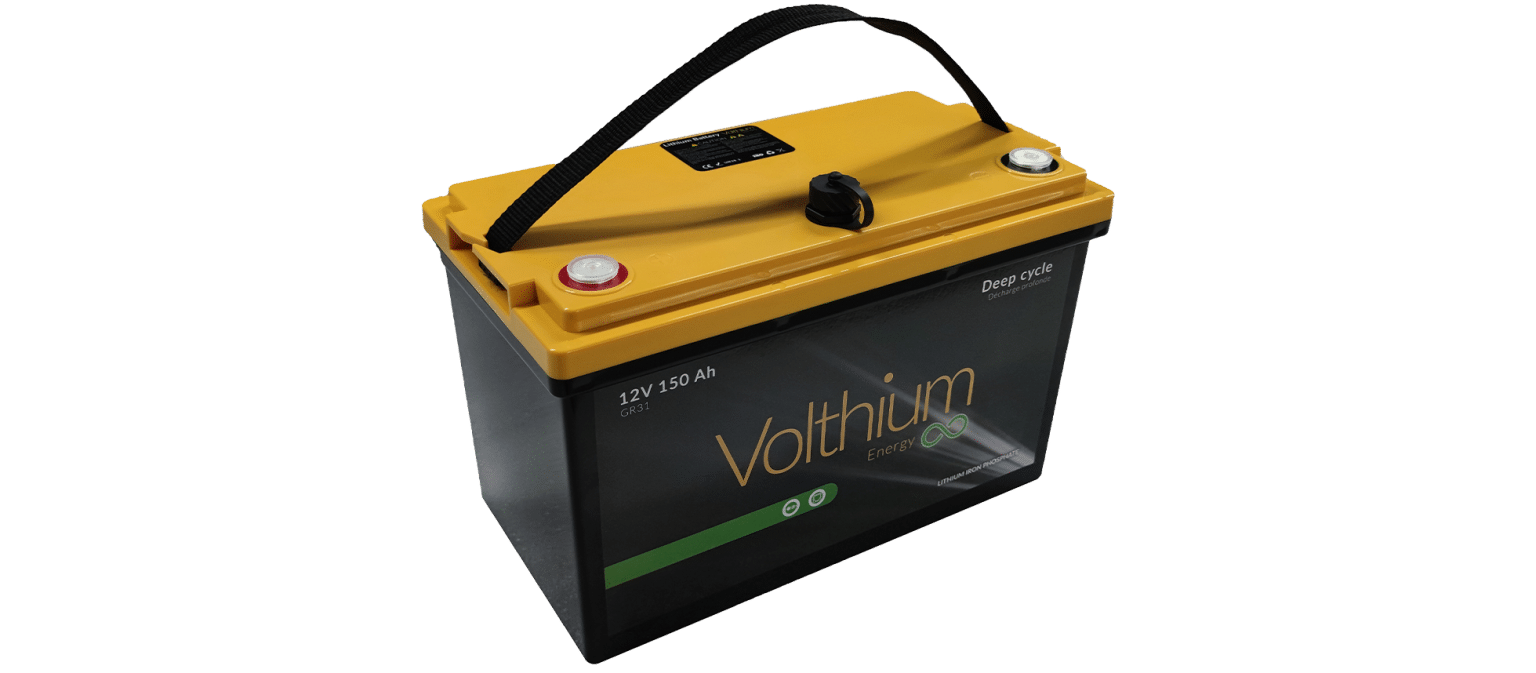 12V 150Ah self-heating battery - Volthium