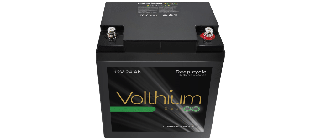 Batterie 12V 24Ah - Volthium
