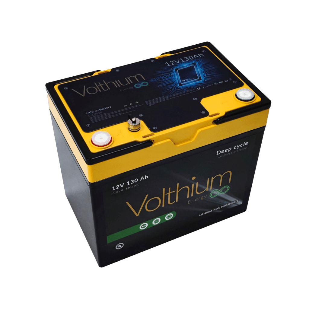 Batterie 12V 130Ah autochauffante - Volthium
