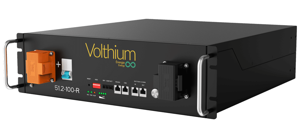 51.2V 100Ah Battery - 3U Rackmount - Volthium